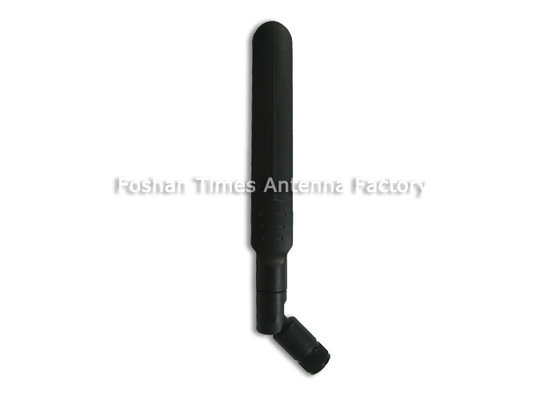 N Female Connector Rubber Duck Aerial , 2.4G / 5.8G Dual Band Wifi Antenna