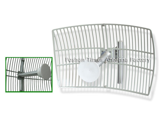 High Gain Parabolic Grid Antenna 700MHz Bandwidth Vertical / Horizontal Polarization