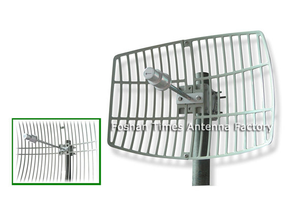 Durable 5.8 Ghz 24dbi Grid Parabolic Antenna , Outdoor 5ghz Directional Antenna