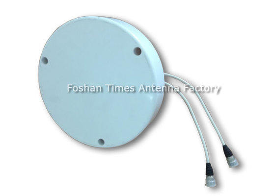 Wide Band 4G MIMO LTE Antenna , Ceiling Mount 4g Indoor Antenna 698 - 2700MHz 5dBi