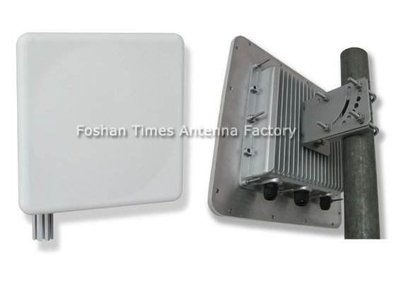 SMA Male Connector Wlan Directional Antenna , 16dBi Cpe 2.4 Ghz Antenna