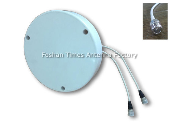 Wide Band MIMO Ceiling Antenna For GSM / WCDMA High F / B Ratio Windproof