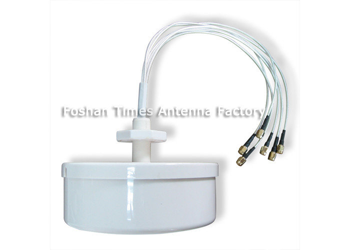 High Gain MIMO Ceiling Antenna With 6 X SMA Male Connector 700MHz Bandwidth