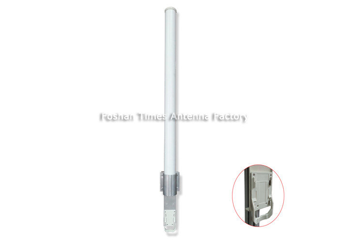MIMO 2.4 Ghz Omnidirectional Outdoor Antenna , 12dBi Omni Wifi Antenna Dual Polarised