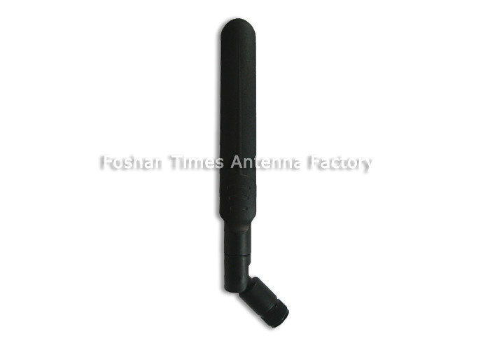 N Female Connector Rubber Duck Aerial , 2.4G / 5.8G Dual Band Wifi Antenna