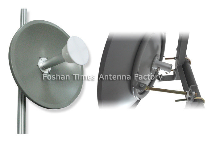 Small Parabolic Dish Antenna 24 Dbi Omni Antenna 2 X N Female Connector