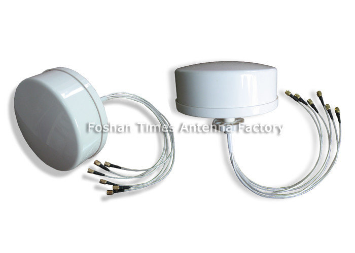 6 Ports 2.5dBi Ceiling Mount Wifi Antenna MIMO Ceiling Antenna 50W Power