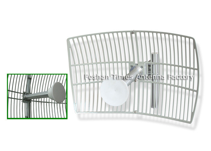 High Gain Parabolic Grid Antenna 700MHz Bandwidth Vertical / Horizontal Polarization
