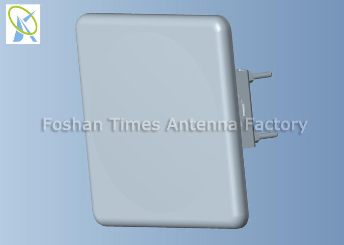 4800-5000MHz 5GHz 21dBi Panel Antenna , Dual Polarized Antenna White Color