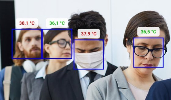TSK-01 Outdoor Temperature screening kiosk / Outdoor Thermal Screening / Face Recognition infrared measurement device