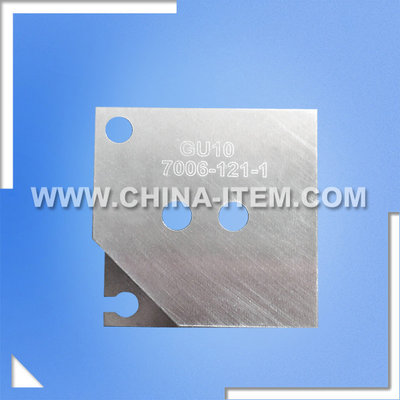 China IEC60061-1 GU10 7006-121-1 "GO" and "NOT GO" Gauge for GU10 Cap Gauge Test supplier