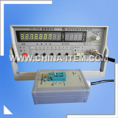 China LX-118A 1Hz-40MHz Crystal Vibration Tester for Electronic Component Tester supplier