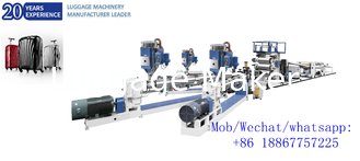 China High quality easy operation Suitcase Plastic sheet extrusion line supplier