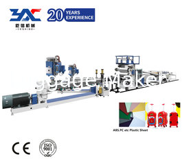 China high quality plastic sheet making machinery for bags and suitcase supplier