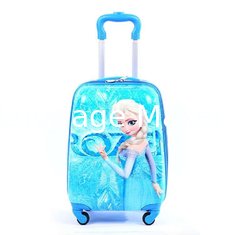 China custom Printing pattern cartoon kids children school bag with wheels in hot sell supplier