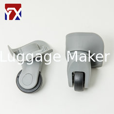 China Newest customized Colorful rubber plastic 360 wheel trolley for luggage bag supplier