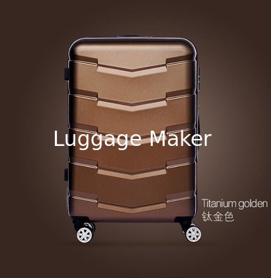 2017 New Design abs pc travel luggage new fashion ABS/PC luggage set supplier