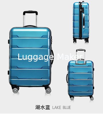 2017 New Design abs pc travel luggage new fashion ABS/PC luggage set supplier