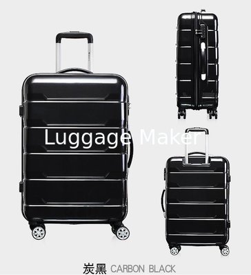 2017 New Design abs pc travel luggage new fashion ABS/PC luggage set supplier