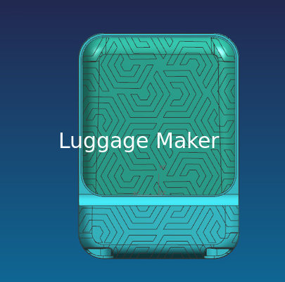 Suitcase Aluminum Mould in different design with different sizes for forming machine supplier
