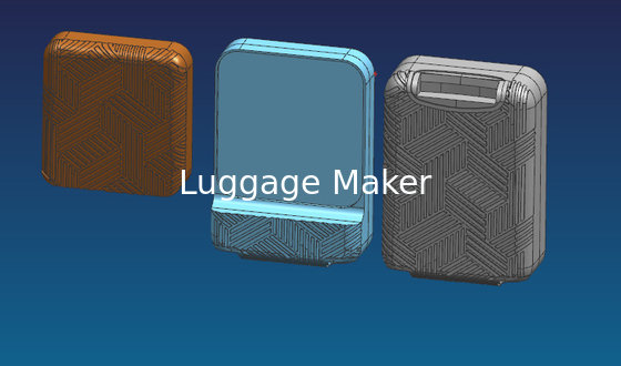 Suitcase Aluminum Mould in different design with different sizes for forming machine supplier