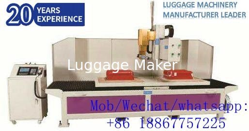 Fully-auto Cutting & Hole Puncher Machine for Luggage Suitcase Production supplier