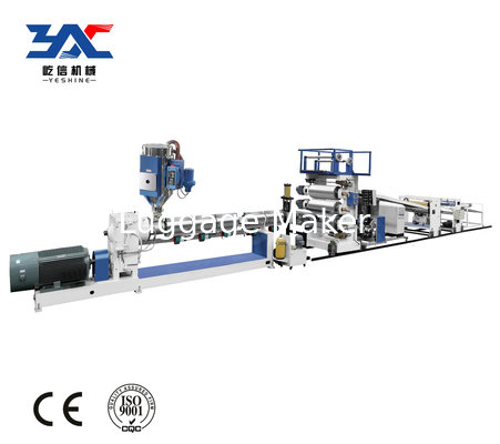 high quality  suitcase plastic sheet ABS blister packing sheet extrusion line supplier