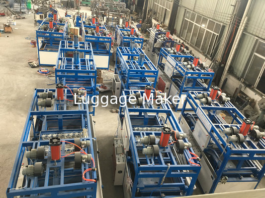Fully Auto ABS PC Hard Shell Suitcase Making Machine in Whole Line Production supplier