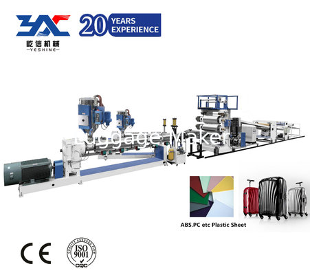 luggage bag PC ABS Sheet Extruder Machine in Whole production line supplier