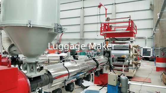 luggage bag PC ABS Sheet Extruder Machine in Whole production line supplier
