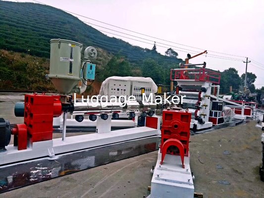 luggage bag PC ABS Sheet Extruder Machine in Whole production line supplier