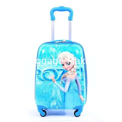 custom Printing pattern cartoon kids children school bag with wheels in hot sell supplier