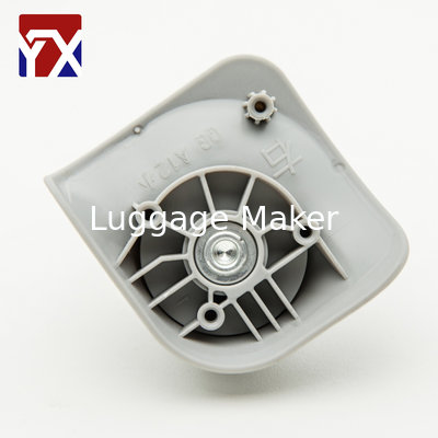Newest customized Colorful rubber plastic 360 wheel trolley for luggage bag supplier