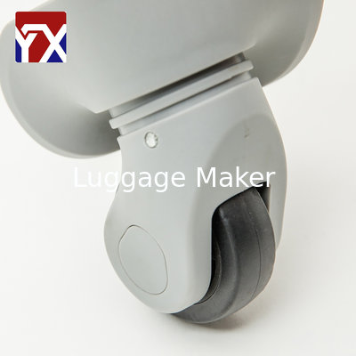 Newest customized Colorful rubber plastic 360 wheel trolley for luggage bag supplier