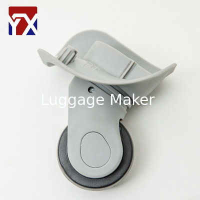Newest customized Colorful rubber plastic 360 wheel trolley for luggage bag supplier