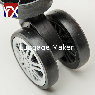 2020 fashion detachable plastic rubber luggage suitcase wheels parts supplier