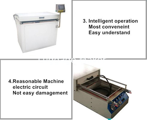 Mini desktop small vacuum forming machine for ABS, PET, PMMA, HDPE, PVC, sheet supplier