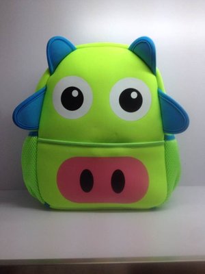 China 2015 hot sale kids animal neoprene school bag supplier
