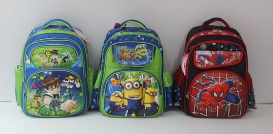 China Hot sale 3D carton school bag for student supplier