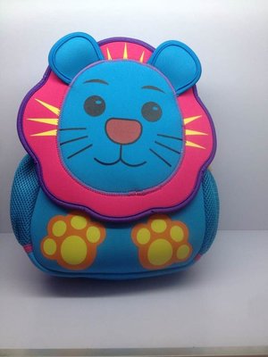 China 2015 hot sale kids animal neoprene school bag supplier