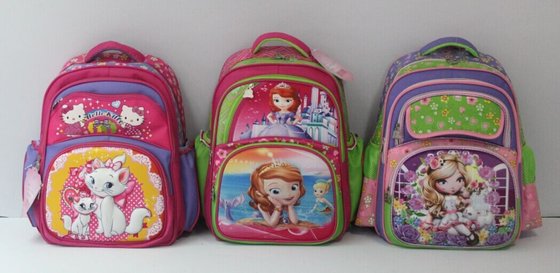 3D kids' cartoon school bag supplier