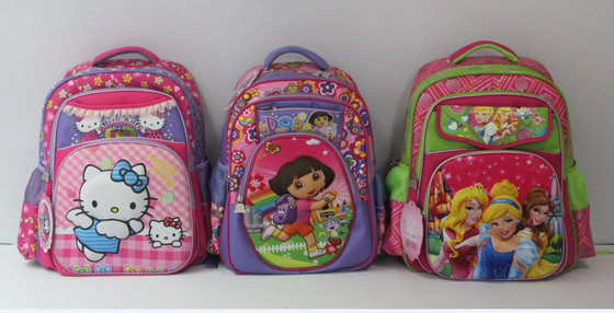 3D kids' cartoon school bag supplier