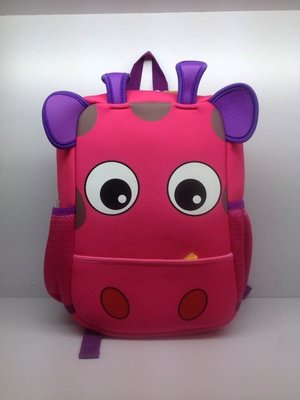 2015 hot sale kids animal neoprene backpack supplier