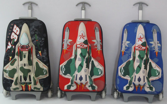 2016 new design 3D Car trolley bag for kids school bag supplier