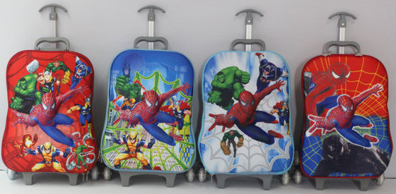 2016 new design 3D Car trolley bag for kids school bag supplier