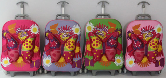 2016 new design 3D Car trolley bag for kids school bag supplier