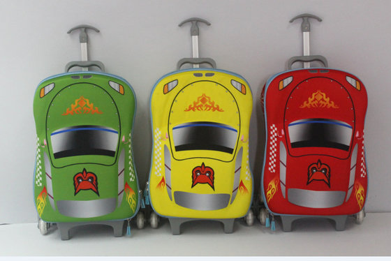 2016 new design 3D Car trolley bag for kids school bag supplier