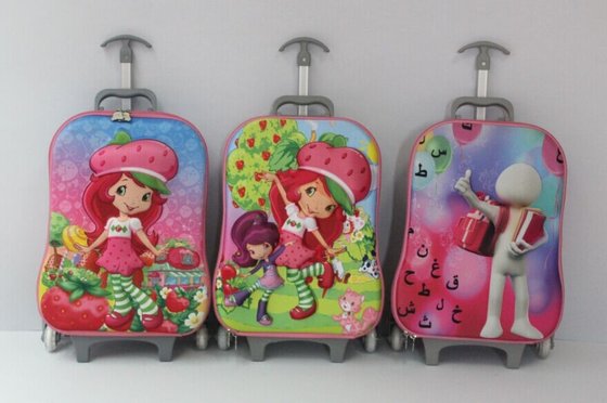 2016 new design 3D Car trolley bag for kids school bag supplier