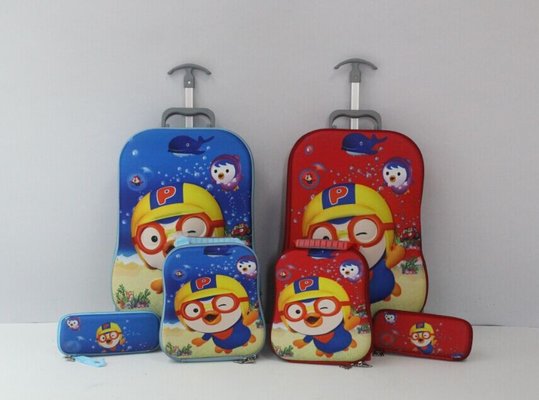 hardshell abs&pc kids trolley luggage supplier