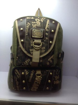 Hot sale Fashion canvas backpack supplier